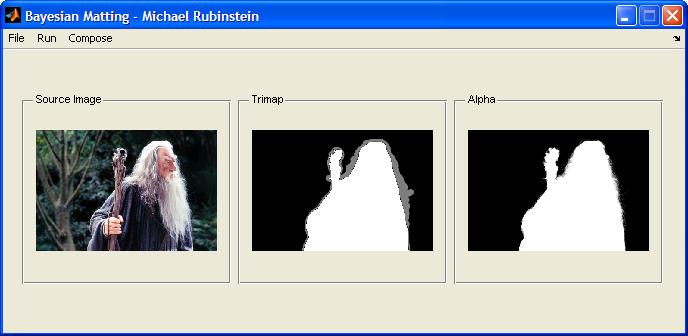 Bayesian Matting - Michael Rubinstein